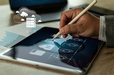 Premium Photo Data Management Cloud Data Transfer File Of Between Folder Backup Data Document