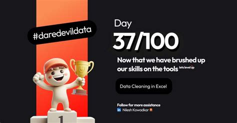 Day 37100 Of 100 Day Data Analytics Challenge Nilesh Kowadkar🎨