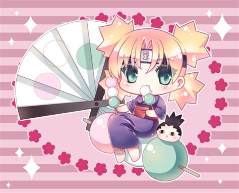 Chibi Shikamaru And Temari