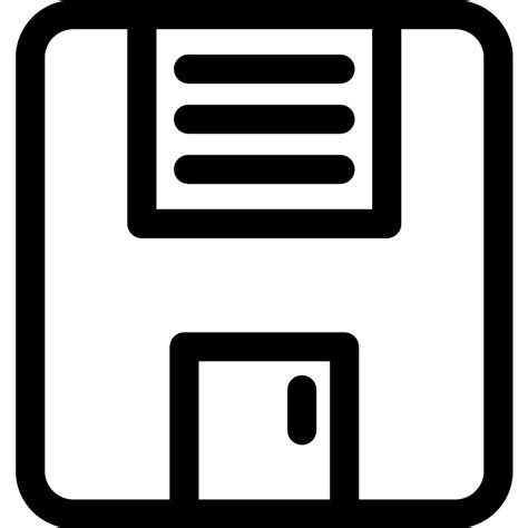 floppy disk save button vector svg icon svg repo