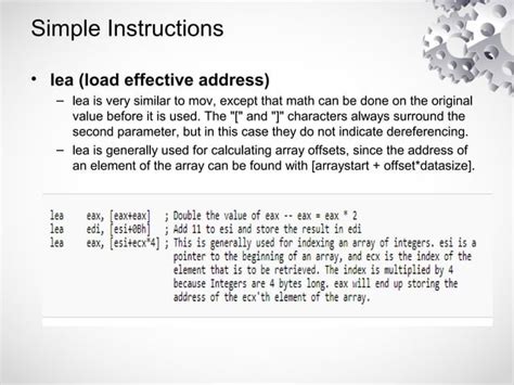 Assembly Language Ppt Programming Languages Computing