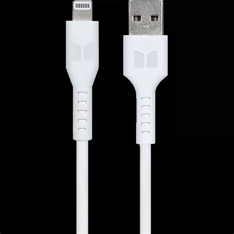 Lightning To USB A Cable White M Monster