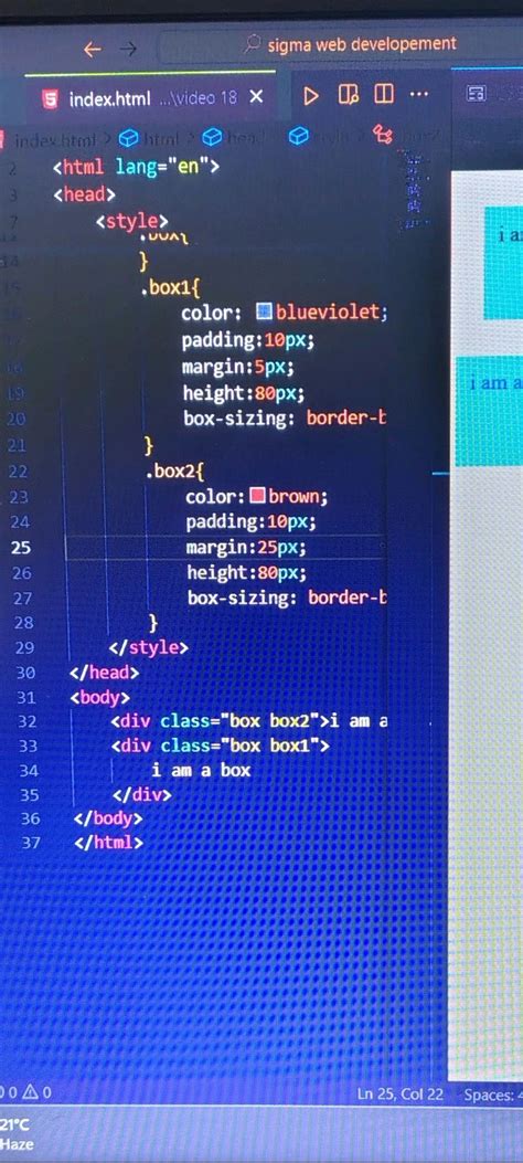 Day 7 Mastering Borders Padding And Margins In Css 🎨 Today I Aditi Singh