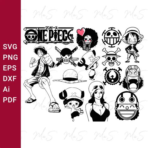 One Piece Svg Anime Svg Manga Svg Naturo Svg Japanese Etsy Hong Kong