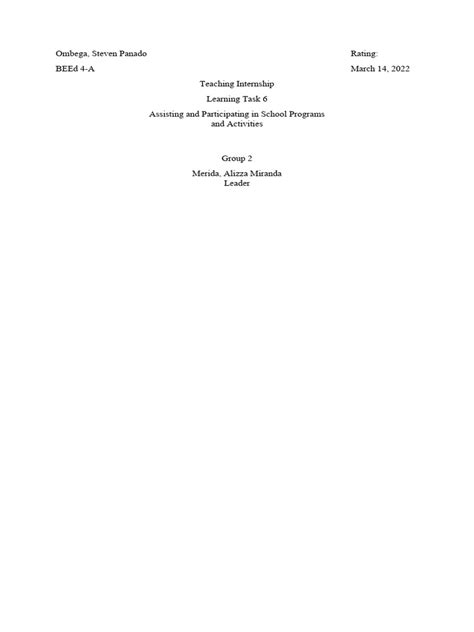 ti learning task 6 pdf