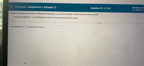 solved homework assignment 1 chapter 1 question 37