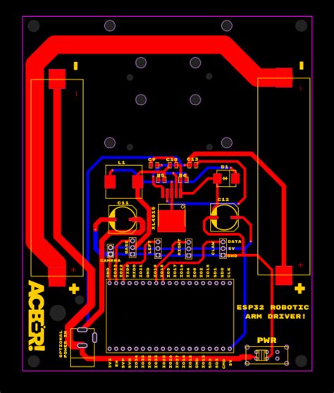 Esp32roboticarmdriverboard Oshwlab