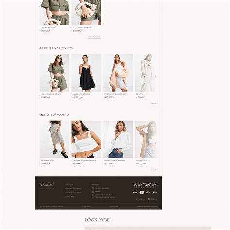 Flawless E Commerce Website UI UX Design On Behance