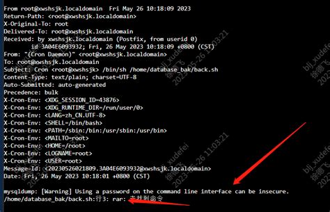 定时crontab执行数据库备份不起作用手动运行起作用的问题 会飞的 余 博客园