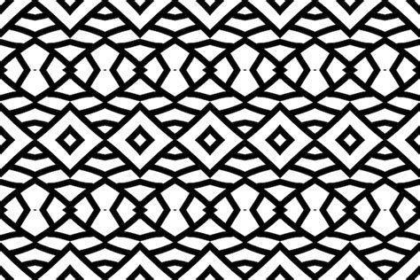 Premium Vector Abstract Geometric Pattern Seamless Vector Background