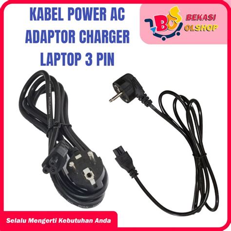 KABEL POWER AC CHARGER LAPTOP CABEL ADAPTOR LAPTOP 3 PIN Lazada Indonesia