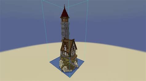 Medieval Lighthouse Redstone Minecraft Map