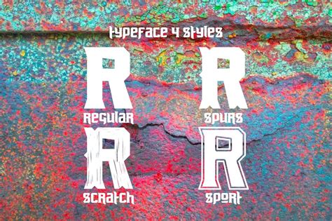 Rust Font