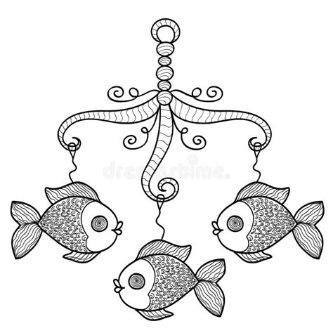 Hanging Mobile Fish Stock Illustrations 241 Hanging Mobile Fish Stock