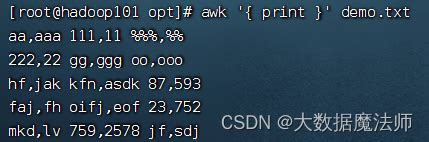 shell编程 awk命令详解超详细 CSDN博客