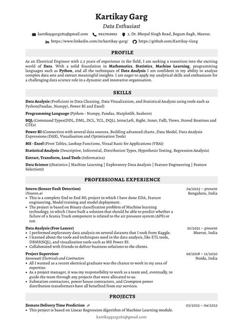 Data Analysis Resume Pdf Data Analysis Statistics