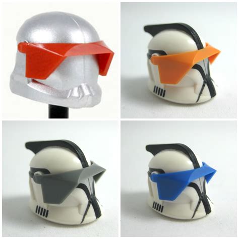 Clone Army Customs P1 Visor For Minifigures Star Wars Pick Color New
