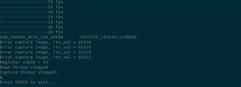 AR0135 Error Capturing Image And USB Data Length Error Issue 110