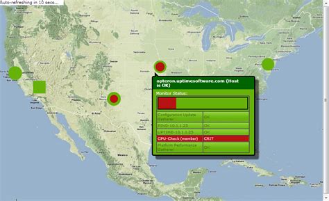 GitHub Uptimesoftware Uptime Status Map Dashboard