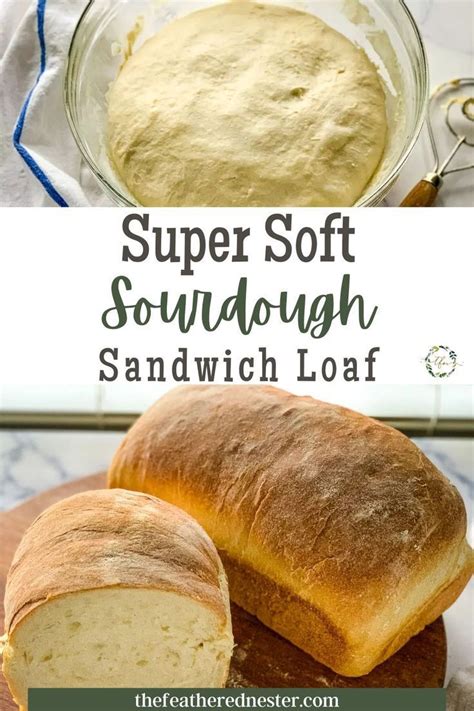 Super Soft Sourdough Sandwich Loaf Soft Sourdough Bread Sourdough
