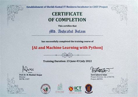 Alhamdulillah I Came To Share A News That I Just Completed Training