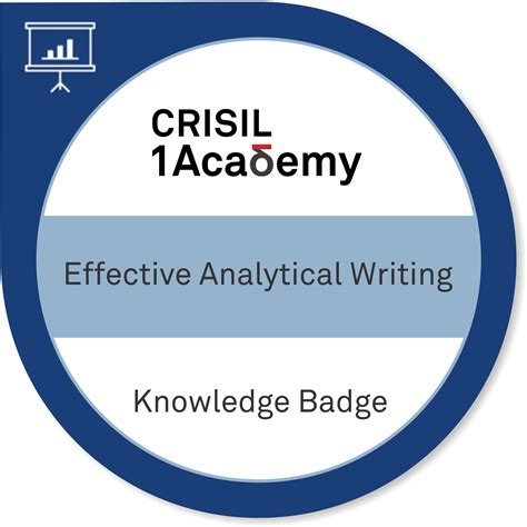 Effective Analytical Writing Credly