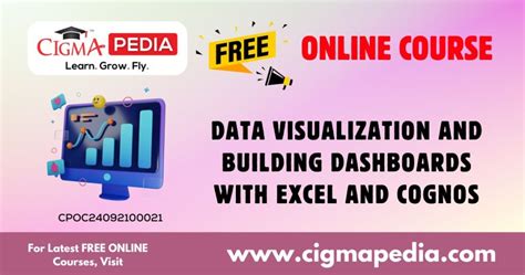 Data Visualization And Building Dashboards With Excel And Cognos Free Online Course Cigma Pedia