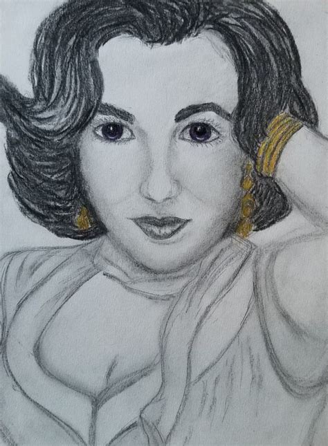 Pin By Ashrub Haleeb On Pencil Colored Pencil Portraits Colored