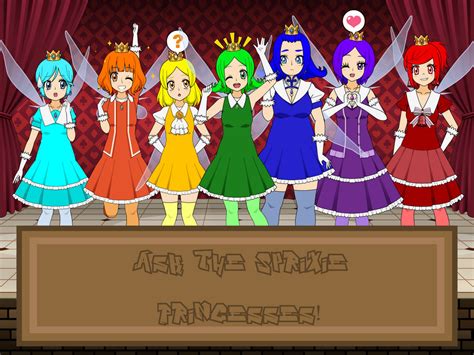 Ask The Sprixie Princesses By Megatoon1234 On Deviantart
