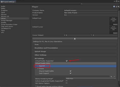 Creating A New Unity Project Varjo For Developers