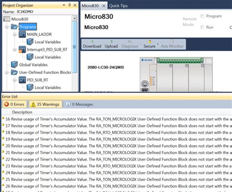 Migrate Convert How To Use The Micrologix To Micro800 Conversion Tool The Automation Blog