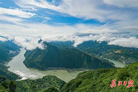 长江在这里拐了90°大弯｜沿着长江读懂中国——湖北千里长江行 组图⑱ 要闻 新闻中心 长江网 Cjn Cn