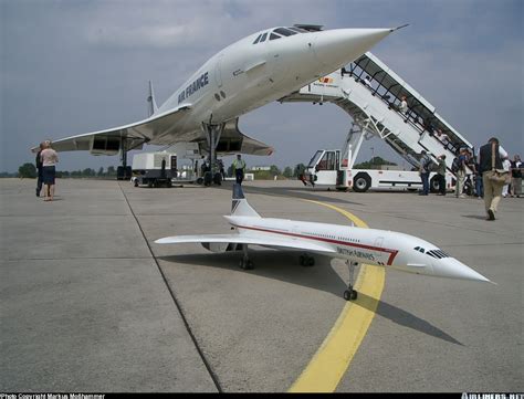 Aerospatiale Bac Concorde 101 Air France Aviation Photo 0372929