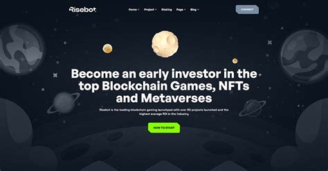 Risebot Metaverse Igo Launchpad React Template Site Templates Ft