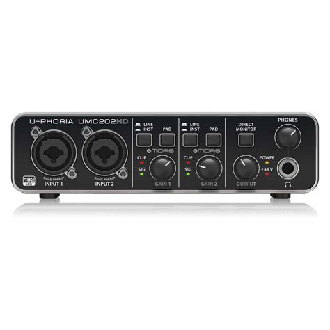 Behringer Umc202hd Usb Audio Interface Musibell