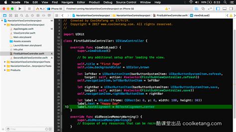 37 Uinavigationcontroller自定义导航按钮 原创ios开发 Xcode教程 Oc中navigationcontroller 右侧添加一个按钮 Csdn博客