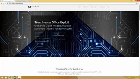 Silent DOC Exploit Builder CVE 2016 Review Demo YouTube