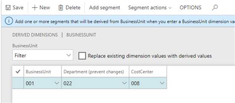 Derived Financial Hierarchies In Dynamics 365 For Finance And Operations Dynamics Manuals