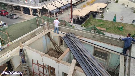 Κατασκευη σκεπης σε σπιτι του 1930 με πανελ Youtube