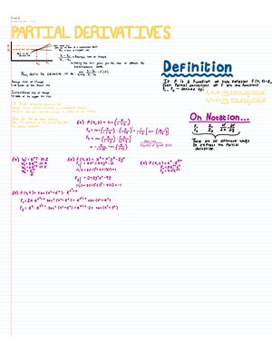 Multivariable Calculus Class Saturday February PM Studocu