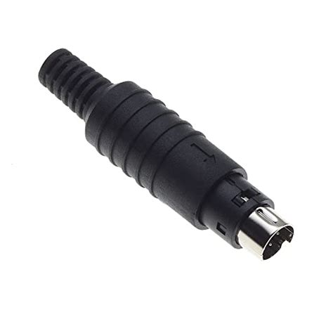 Keple Pin Mini DIN Plug Male Adapter Socket Audio AV Connector Solder Pin Din BigaMart