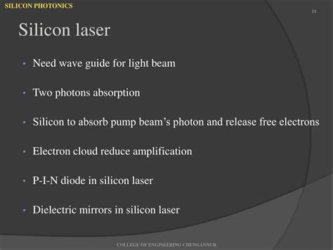 PPT SILICON PHOTONICS PowerPoint Presentation Free Download ID 1588076