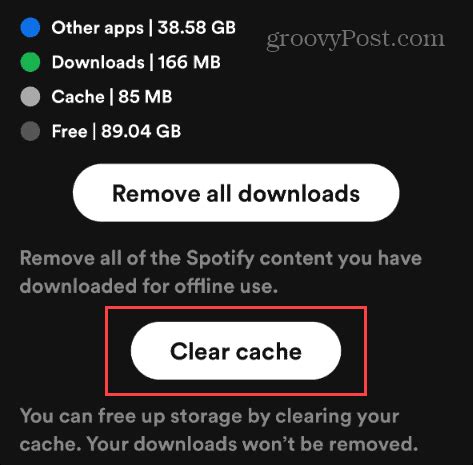 How To Clear Spotify Cache