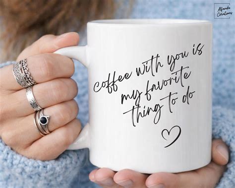 Your Handwriting Mug Personalized Message Mug Custom Quote Coffee Cup