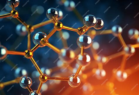 Premium Photo Photo Of Structure Of Molecular Science Molecular Background Design