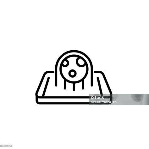 학습 및 엔터테인먼트분야에서 의한 증강 현실 기술 스마트 폰에서 비행 3d 혜성 픽셀 완벽 편집 스트로크 아이콘 3차원 형태에 대한 스톡 벡터 아트 및 기타 이미지 Istock