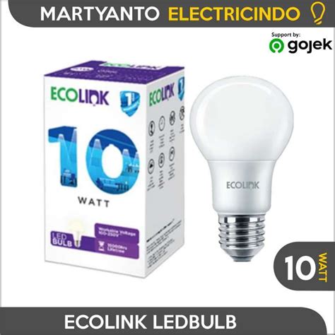 Jual Lampu Ecolink Ledbulb Watt Warna Putih Di Seller Cv Martyanto Electricindo Kab