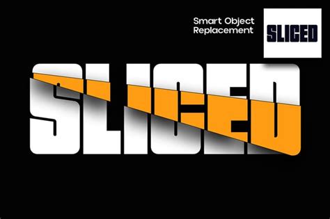 Cut Off Text Effect Layer Styles Including Cut And Letter Envato