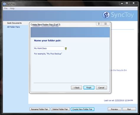Spotlight Synctoy 21 File Synchronization Techrepublic