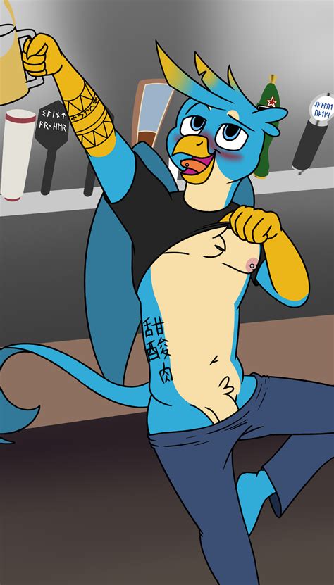 Rule 34 Aaron Amethyst Absurd Res Alcohol Anthro Anthro Male Avian